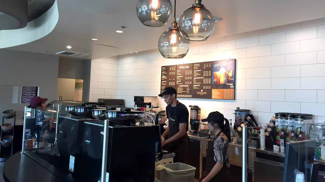 Now Brewing: New Peet's Coffee Opens in ARC | UC Davis